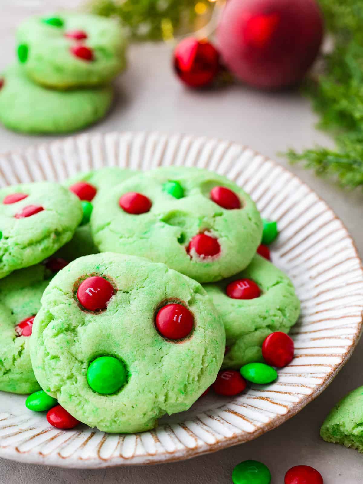 Christmas Sprinkle Cookies